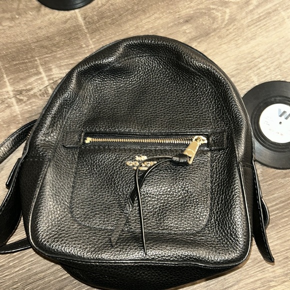 Coach | Bags | Coach Black Leather Mini Backpack | Poshmark